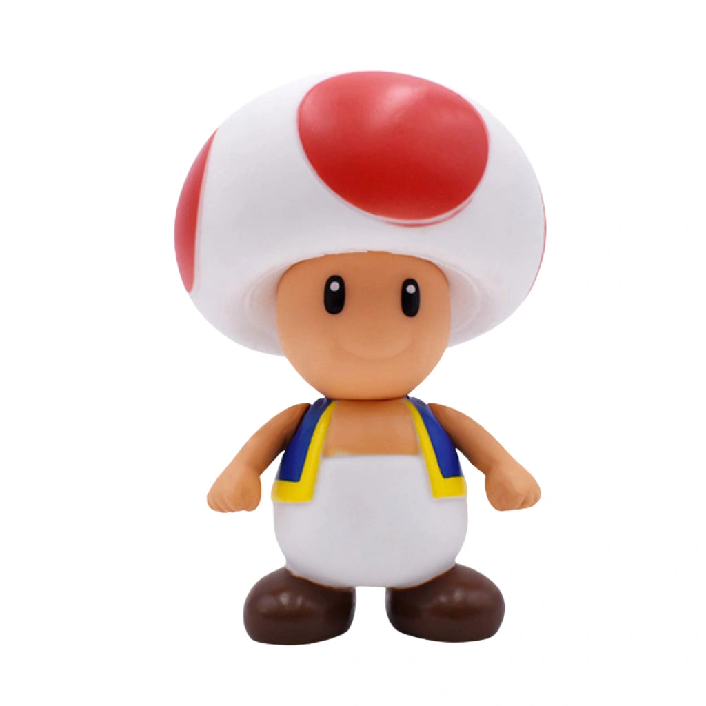 Bonecos Super Mario - Toad 10cm | Frete grátis